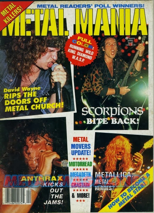 METAL MAGAZINES: METAL MANIA (USA)
