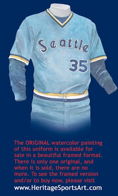 Seattle Mariners Uniform and Team History | Heritage Uniforms and ...