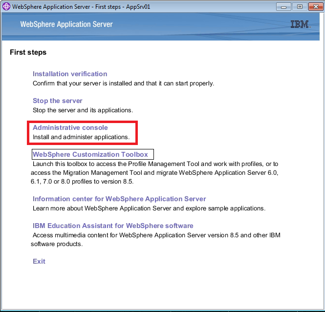 Akhilesh's Blog: First Step towards WebSphere Application Server
