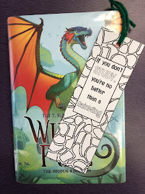 Wings of Fire Printable Bookmark - The Learning Curve