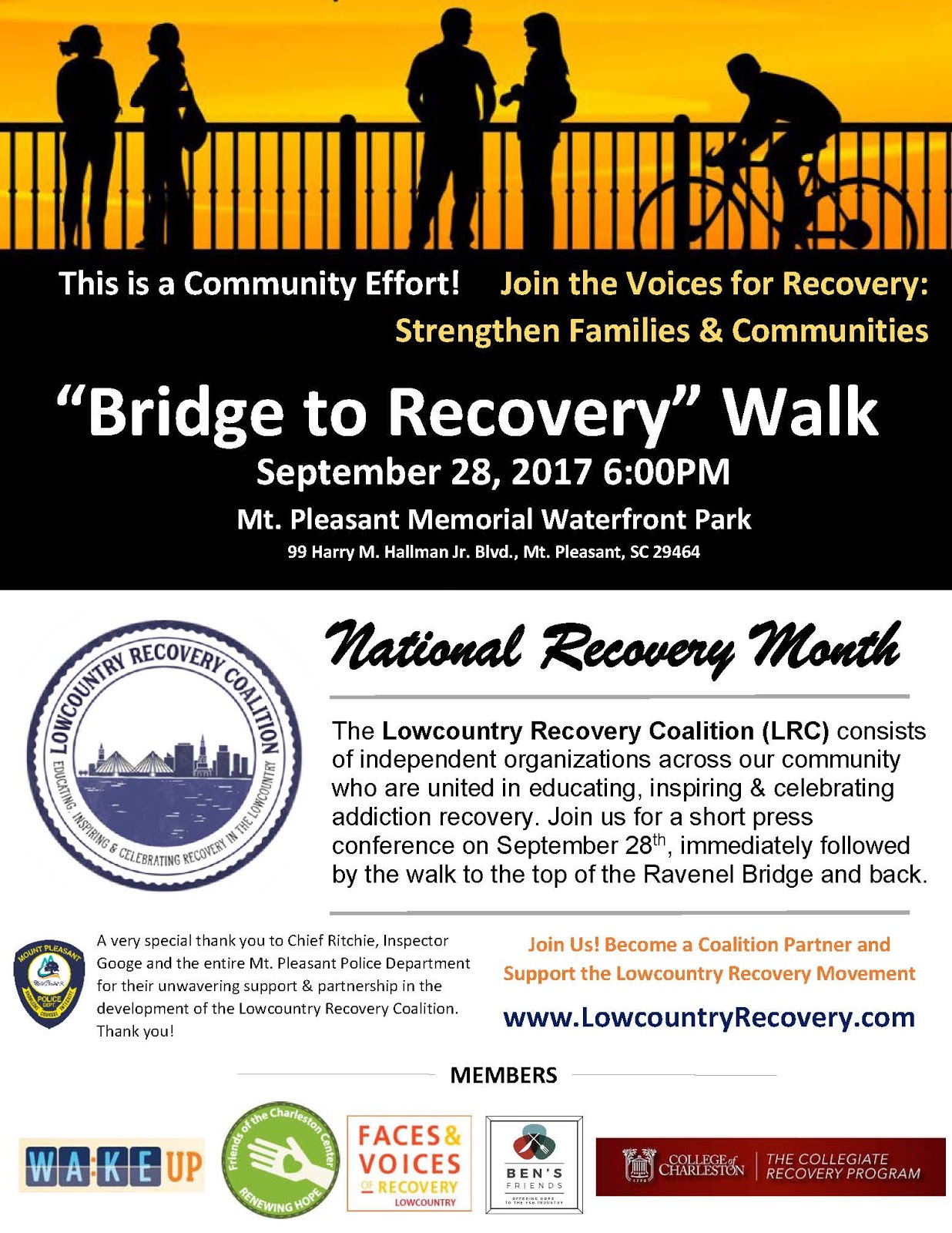 Bridge to Recovery Walk
