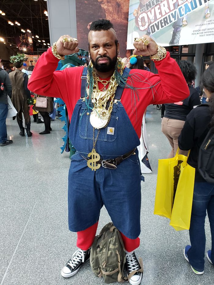JIMSMASH ! ! !: TUESDAY COSPLAY: B. A. BARACUS