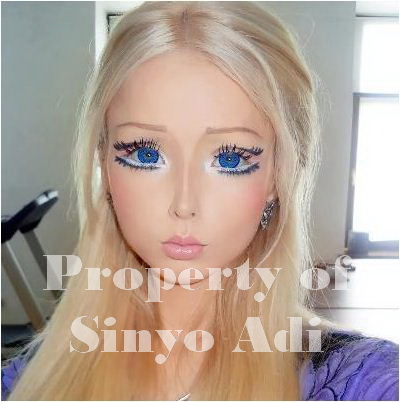 the zoneload: 7 Manusia Boneka (Human Barbie Doll)