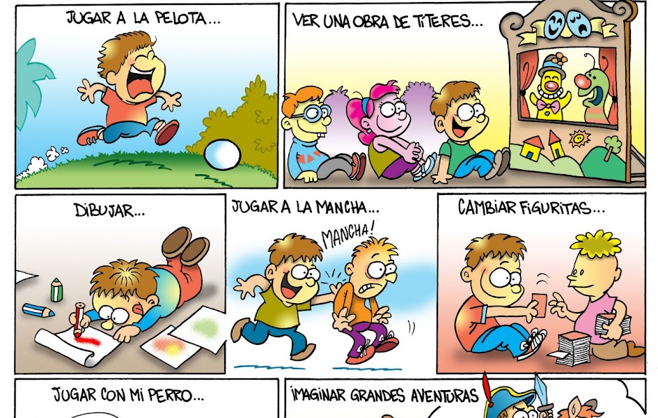 Comprensión de lectura desde el Comic 5