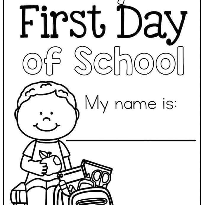 MY First Day Of School my-first-day-of-school