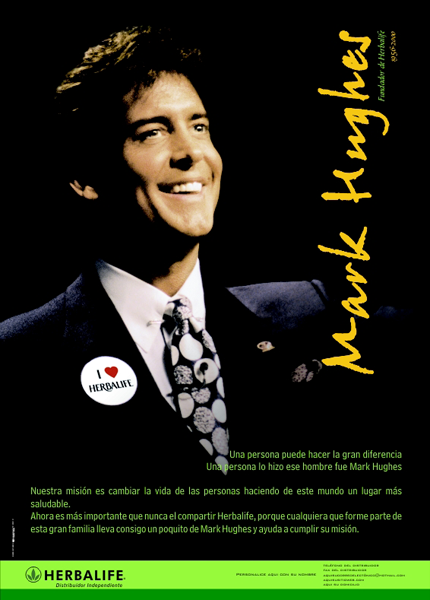 DINH DƯỠNG VÀ SỨC KHỎE: Mark Hughes Herbalife History