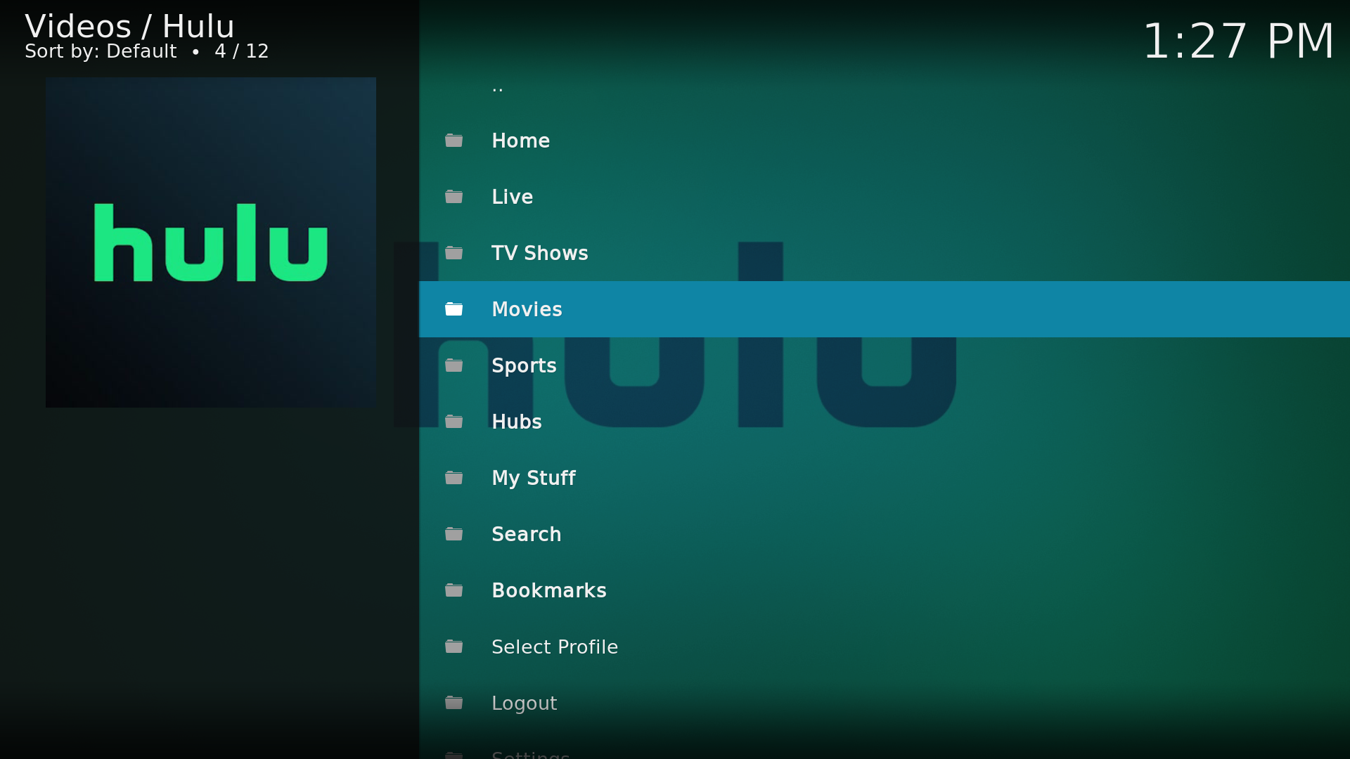 Hulu Kodi Add-on