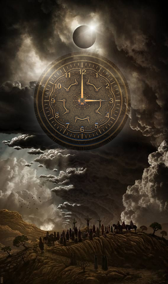 Voices: “The HOUR has come for the Son of Man to be glorified.”