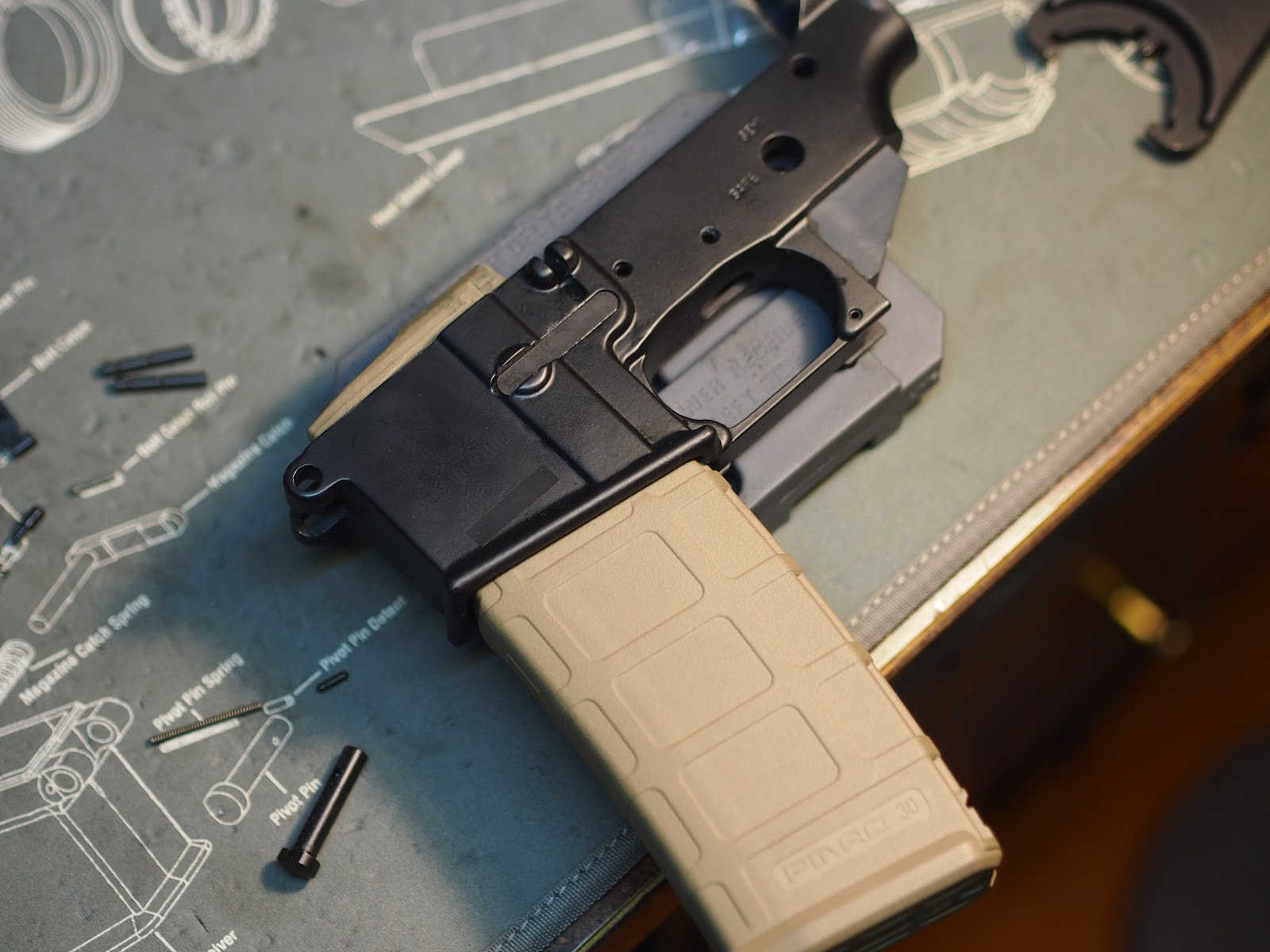 Mister Donut's Firearms Blog: Norinco CQ311 Lower Build, and the ...