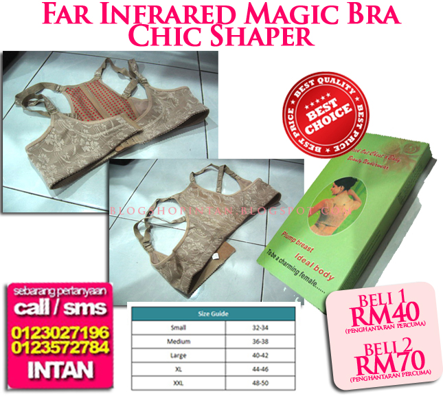 Intan Beauty World: Far Infrared Magic Bra Chic Shaper