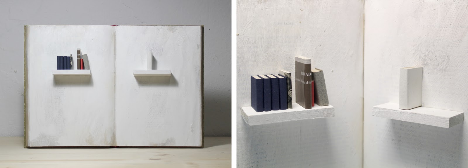 Fran Parreño: Exposición colectiva "Agorafilia". El LIBRO INEXISTENTE