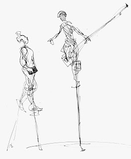 Drawing from an uncomfortable position: Beginner moko jumbies find ...