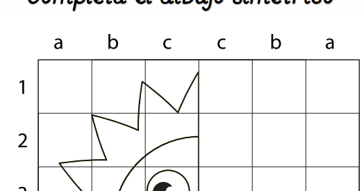 elsecretoestaenlailusion: COMPLETA EL DIBUJO