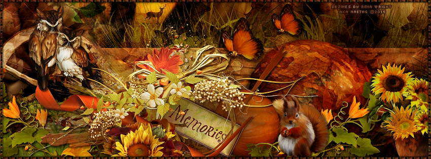 Afternoon Delight: Fall Memories-Facebook Timeline Cover by Me-FTU.