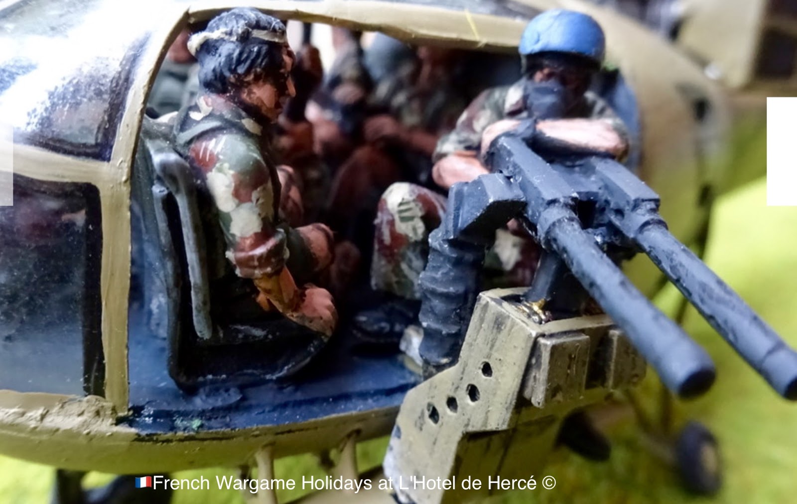 Kampfgruppe Willow: 28mm Rhodesian Light Infantry and Alouette III G car