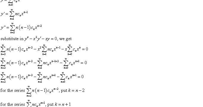 Differential Equations Solved Examples: Find the first 6 non-zero terms ... Differential Equations Solved Examples: Find the first 6 non-zero terms ...