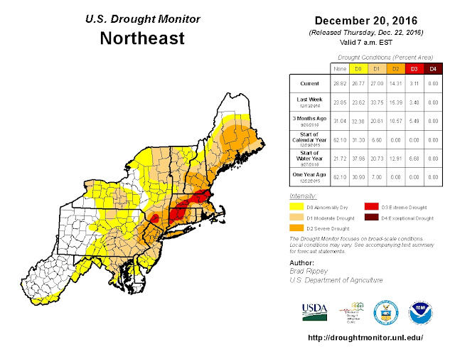 Wildlife Monitor: Northwest Connecticut Ends 2016 in Extreme Drought ...