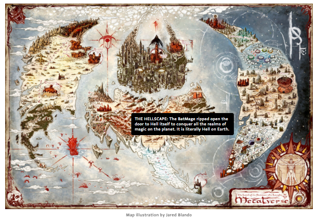 Seduced by the New...: Interactive Comic Book Cartography