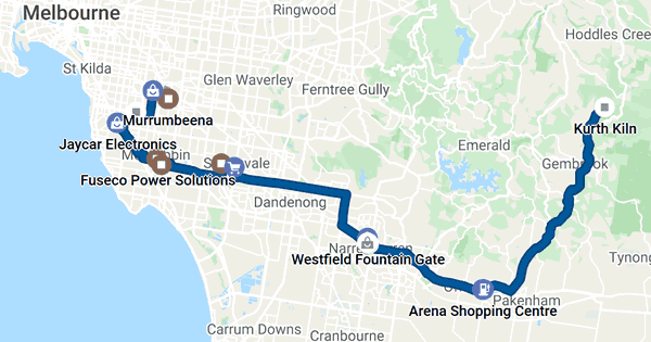 The Roaming 5: Day 42 (March 13) - Melbourne to Gembrook