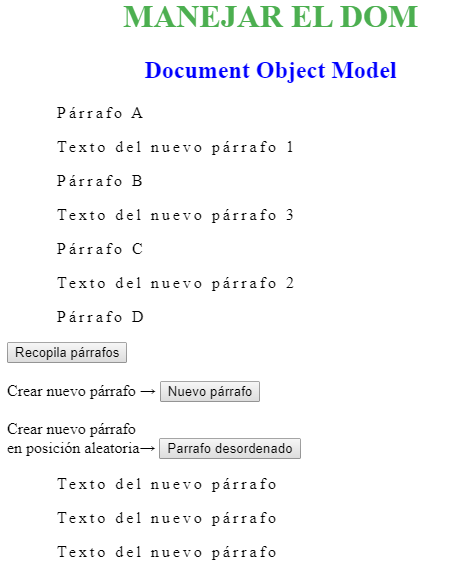 Alto Código: Manejar el DOM en JavaScript