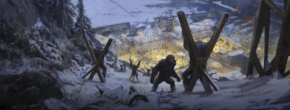 Archives Of The Apes: War For The Planet Of The Apes (2017) Concept Art