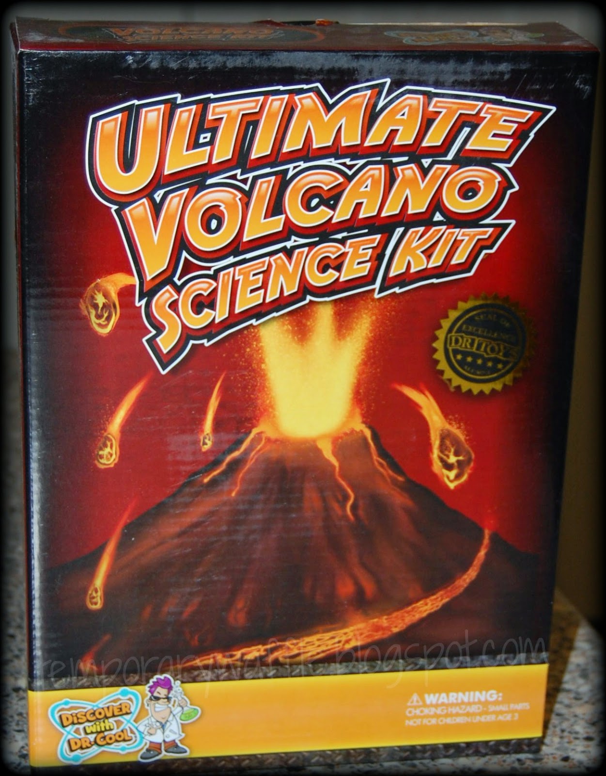 Temporary Waffle: Discover With Dr. Cool's Ultimate Volcano Science Kit