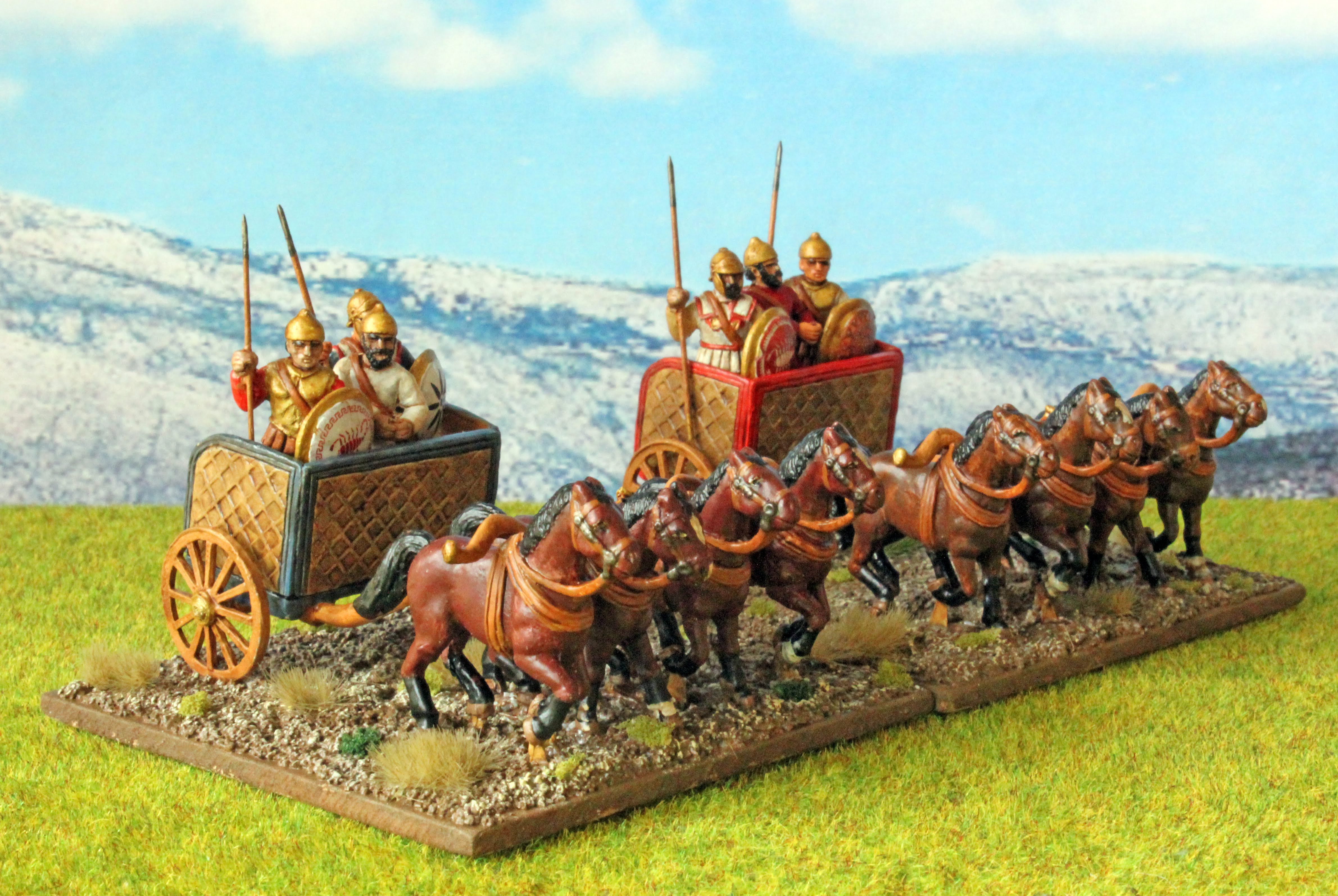 Bucellarii: Early Carthaginian Chariots