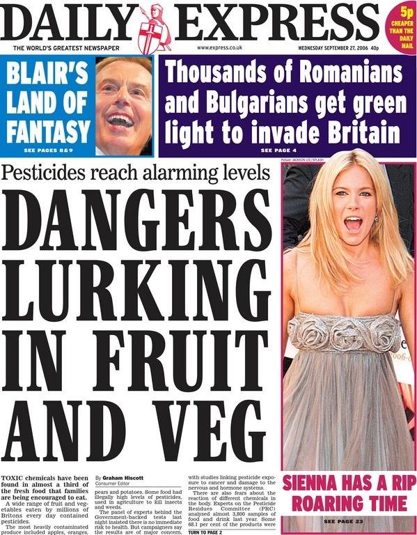 Tabloid Watch: 'Wonder diet'