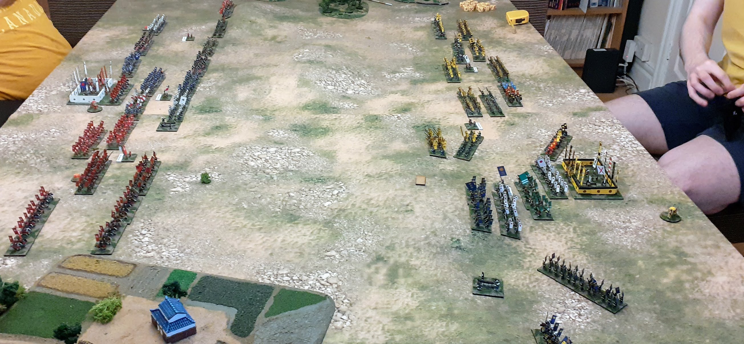 10mm Samurai game using Fantastic Battles rules