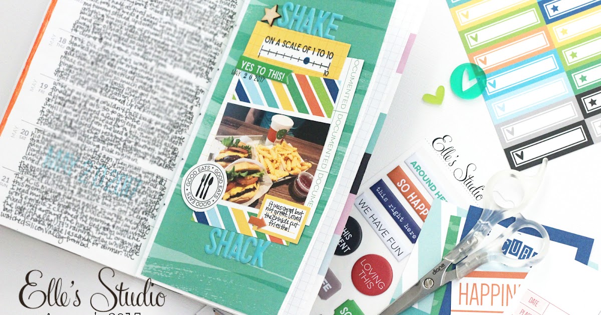 "Shake Shack" Memory Traveler's Notebook | jamie_makes