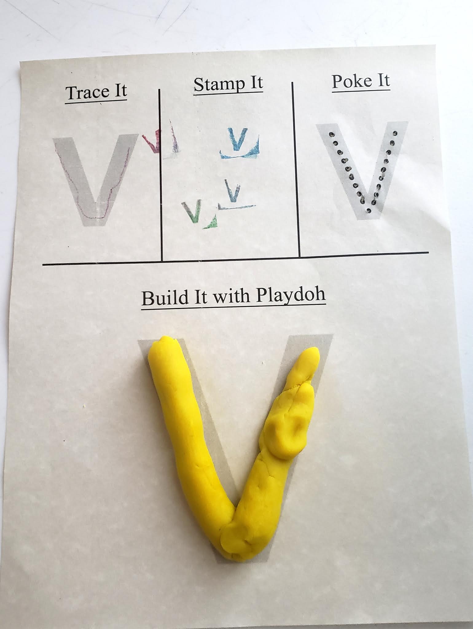 Mom's Tot School: V is for Vet!