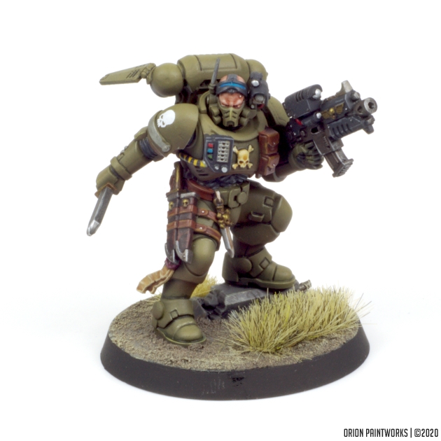 Orion Paintworks: Showcase: Raptors Space Marines