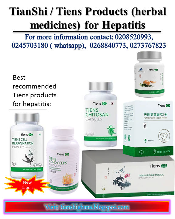Best Tianshi Products for Hepatitis: 0245703180