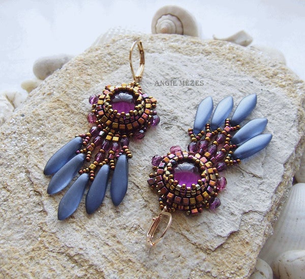 Beautiful Bead Embroidery Jewelry Design Tutorials and Kits by ...