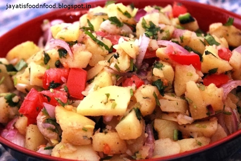 Jayati's Food Journey - Enjoy!!!: Chatpata Aloo Chat