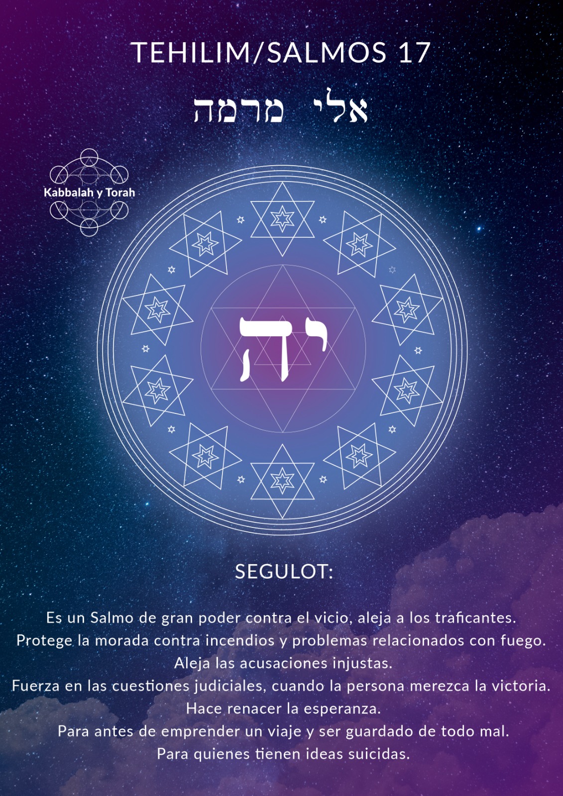 Kabbalah y Torah en Expansión : EL PODER DE LOS SALMOS: SEGULOT ...