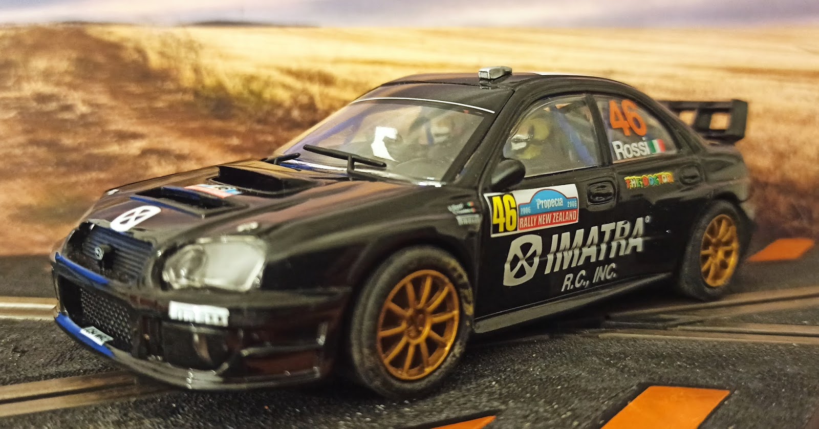 Subaru Impreza WRC Valentino Rossi | Mi Taller Scalextric