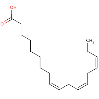 Alpha-Linolenic Acid ~ Structure of