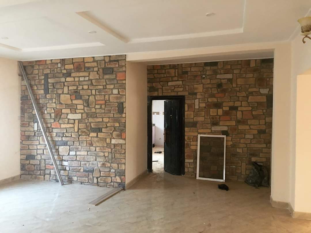 Cobble Stones Used On Interior Walls