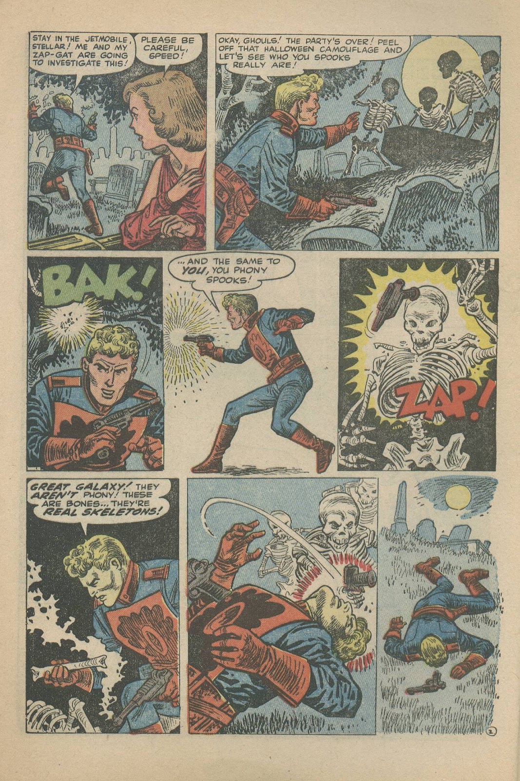 Last of the Spinner Rack Junkies: Speed Carter SPACEMAN by Joe Maneely 1953