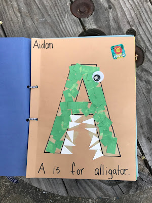Serendipitous Discovery: DIY Toddler Alphabet Book