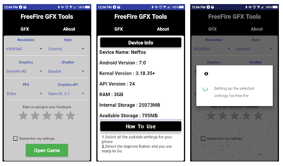 Download do aplicativo-FF TOOLS-PRO