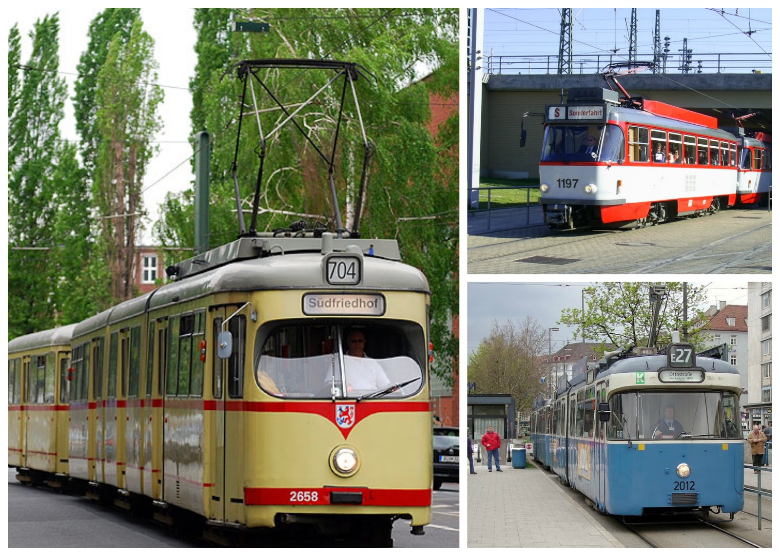 JJLEROW: Old Trams in Europe