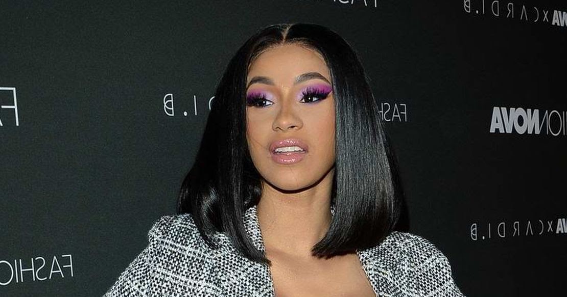 Cardi B in mini skirt & heels ~ Cardi B Pics