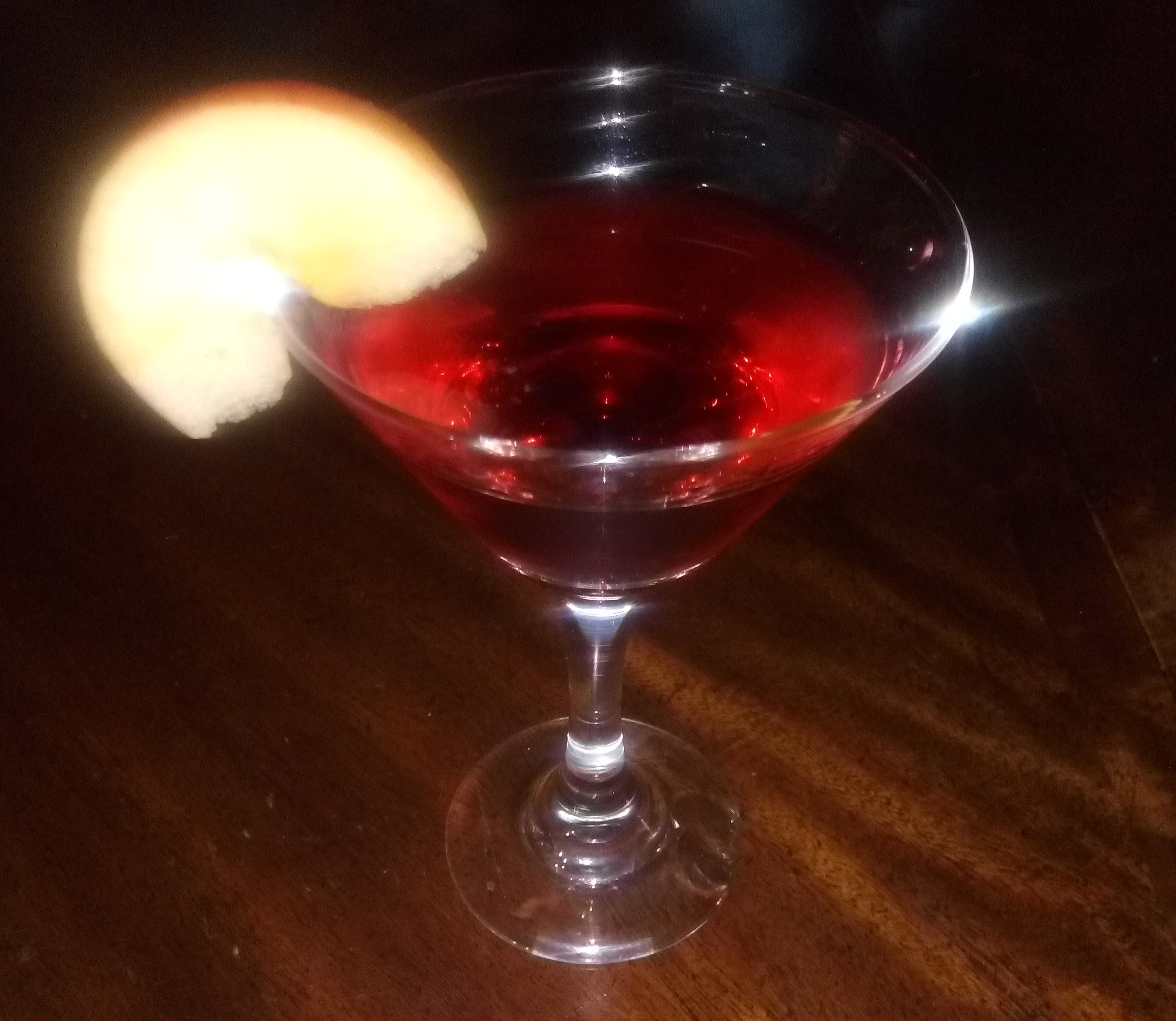 Disney's Enchanted Poison Apple Martini
