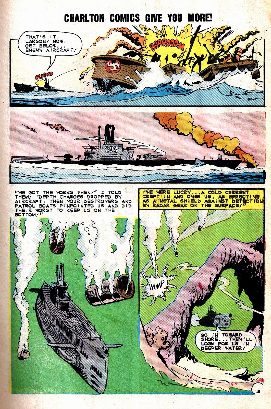 THE CHARLTON COMICS READING LIBRARY: SUBMARINE ATTACK #39 May 1963