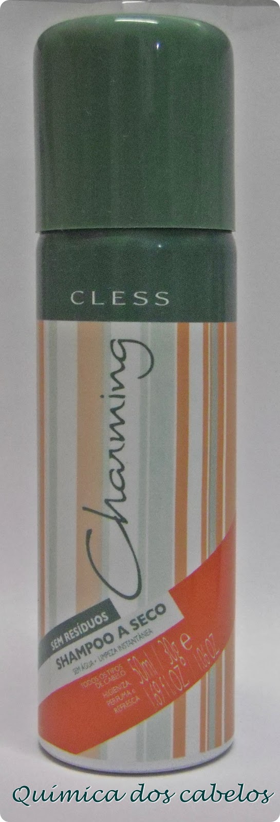 Resenha: Shampoo a seco Charming... | Química dos Cabelos