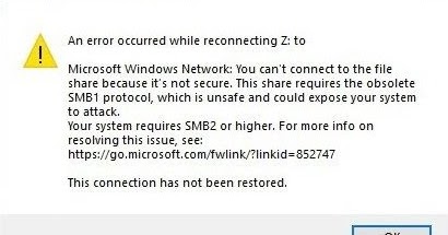 BHN Tech: Can not access network shared folder over SMB in Windows 10 ...