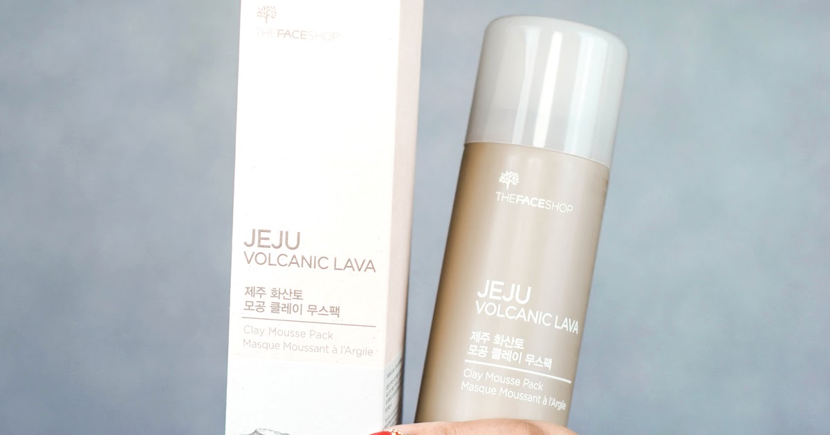 Pen My Blog: The Face Shop Jeju Volcanic Lava Clay Mousse Pack
