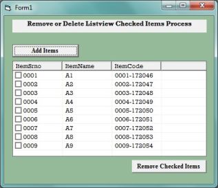 Remove Multiple Checked Items from Listview in VB6.0 Easy Tips ...